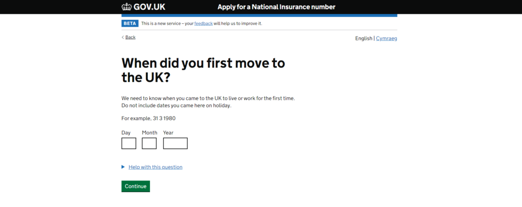 How to find my National Insurance Number (NINO) or Apply for a new one