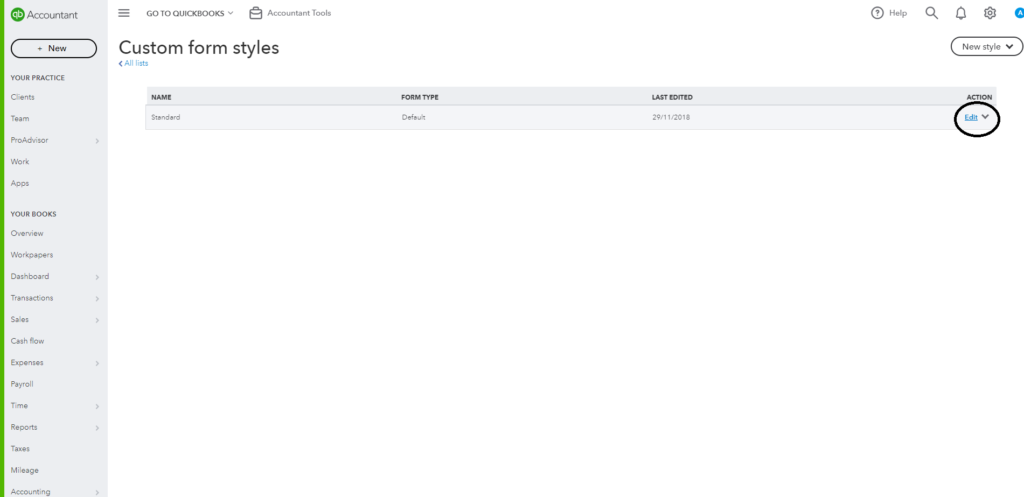 How to add bank details to your sales invoices in QuickBooks