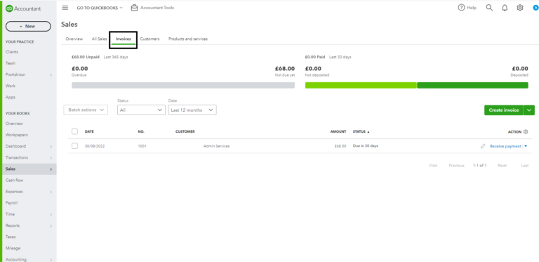 How to add bank details to your sales invoices in QuickBooks
